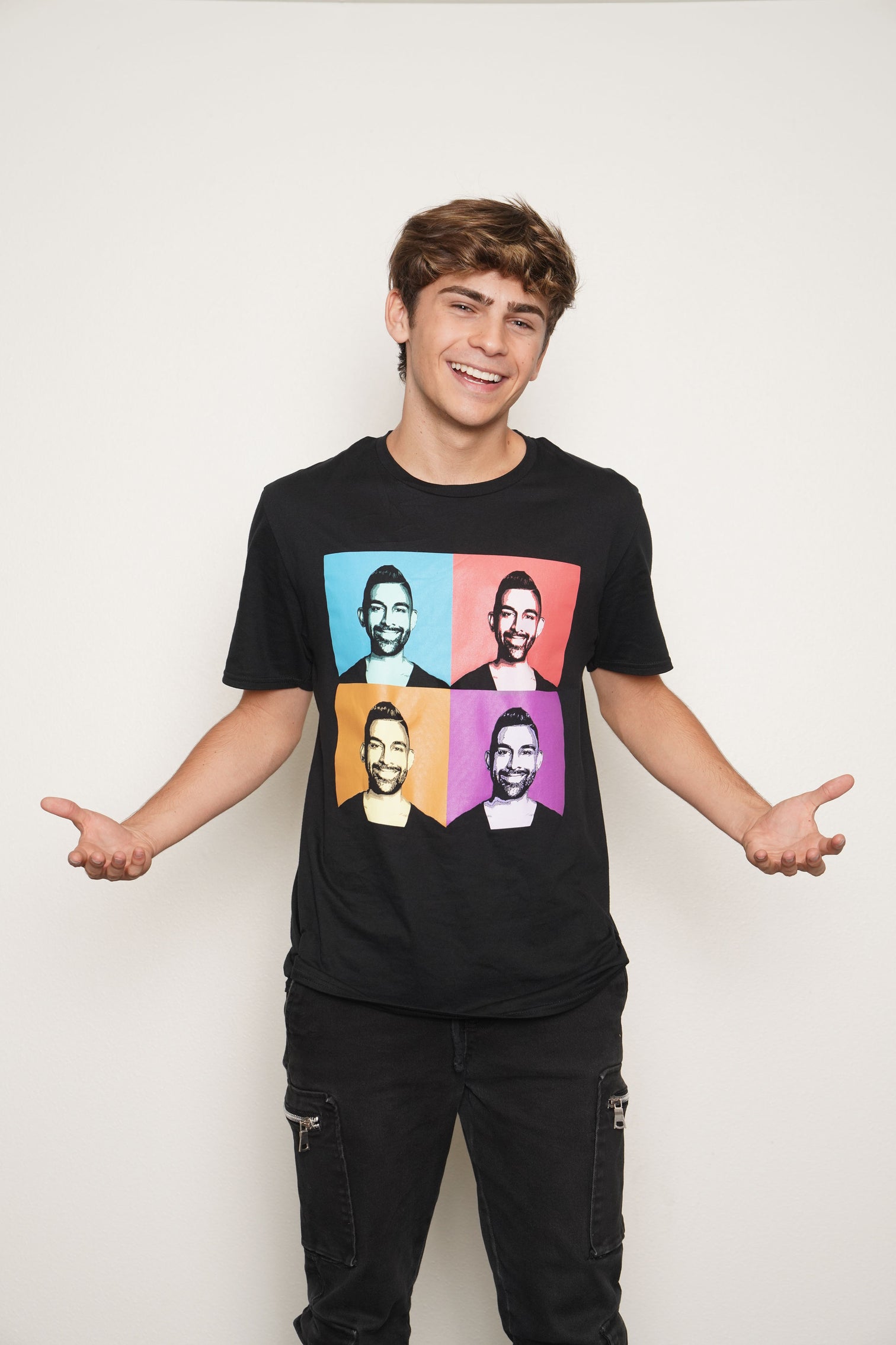 Pop Art Portrait T-Shirt – Dhar Mann Official Merch