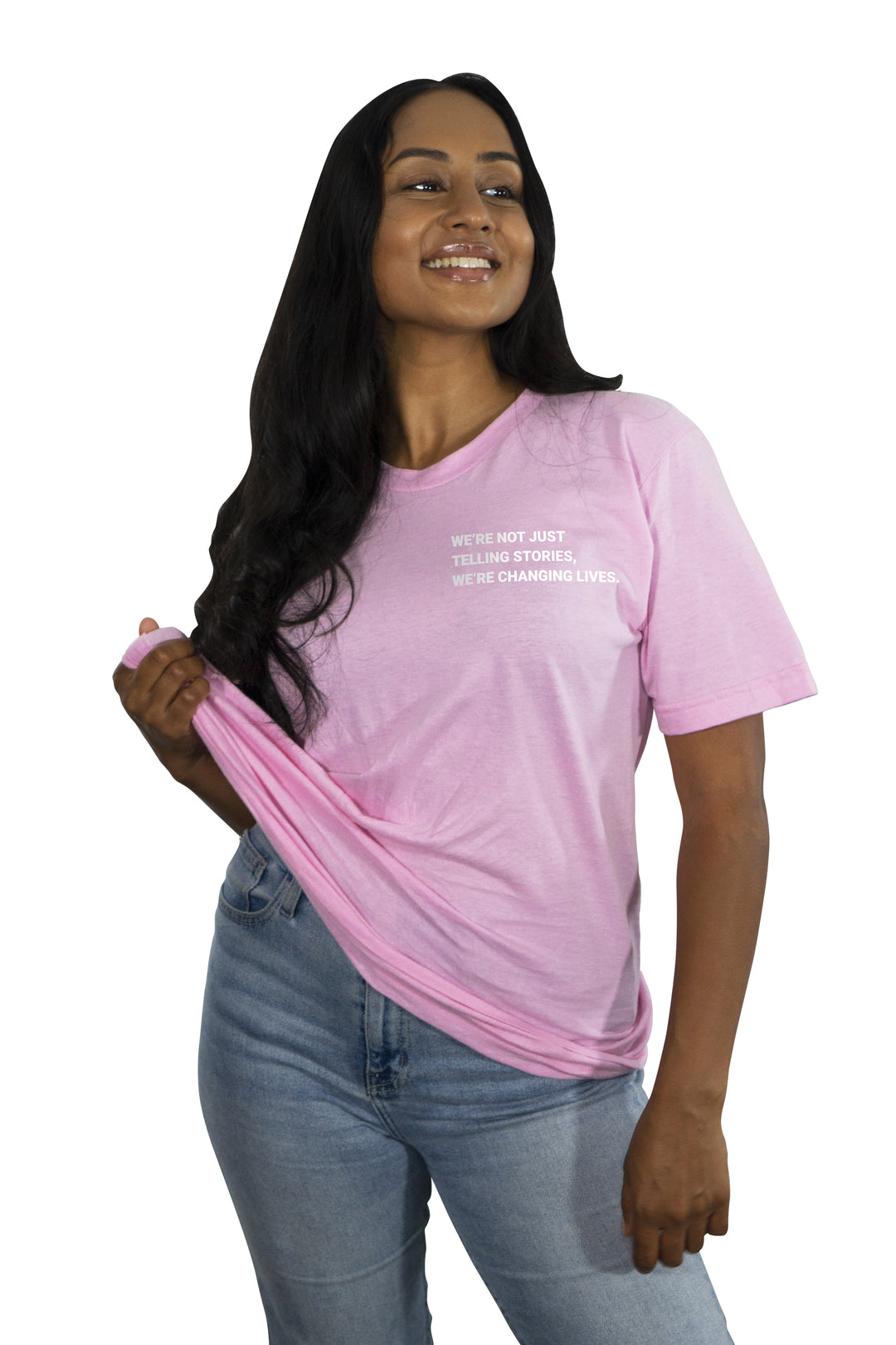 Changing Lives T-Shirt (Pink) – Dhar Mann Official Merch