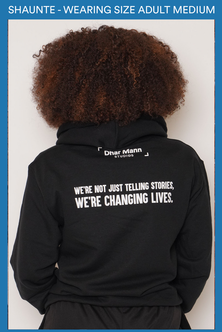 WWDMD Strikethrough Hoodie – Dhar Mann Official Merch