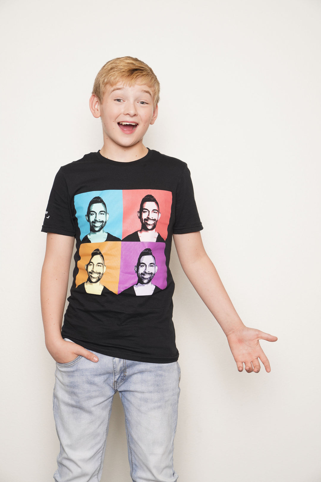 Pop Art Portrait YOUTH T-Shirt – Dhar Mann Official Merch